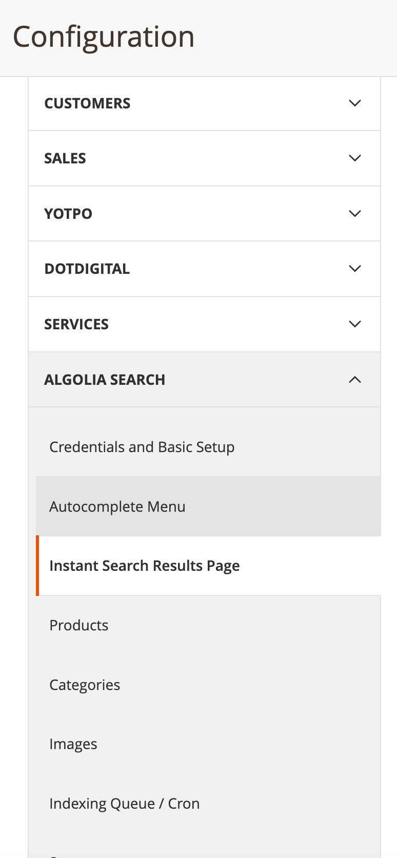 How do I enable or disable infinite scrolling in Magento? – Algolia